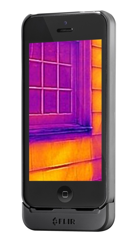Hands On Review: FLIR ONE iPhone Infrared Camera | Ivy Tools Blog